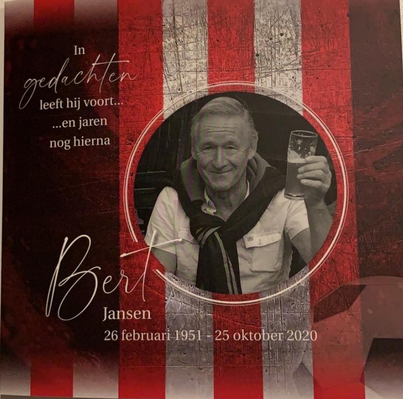 In memoriam Bert Jansen - UVS Leiden